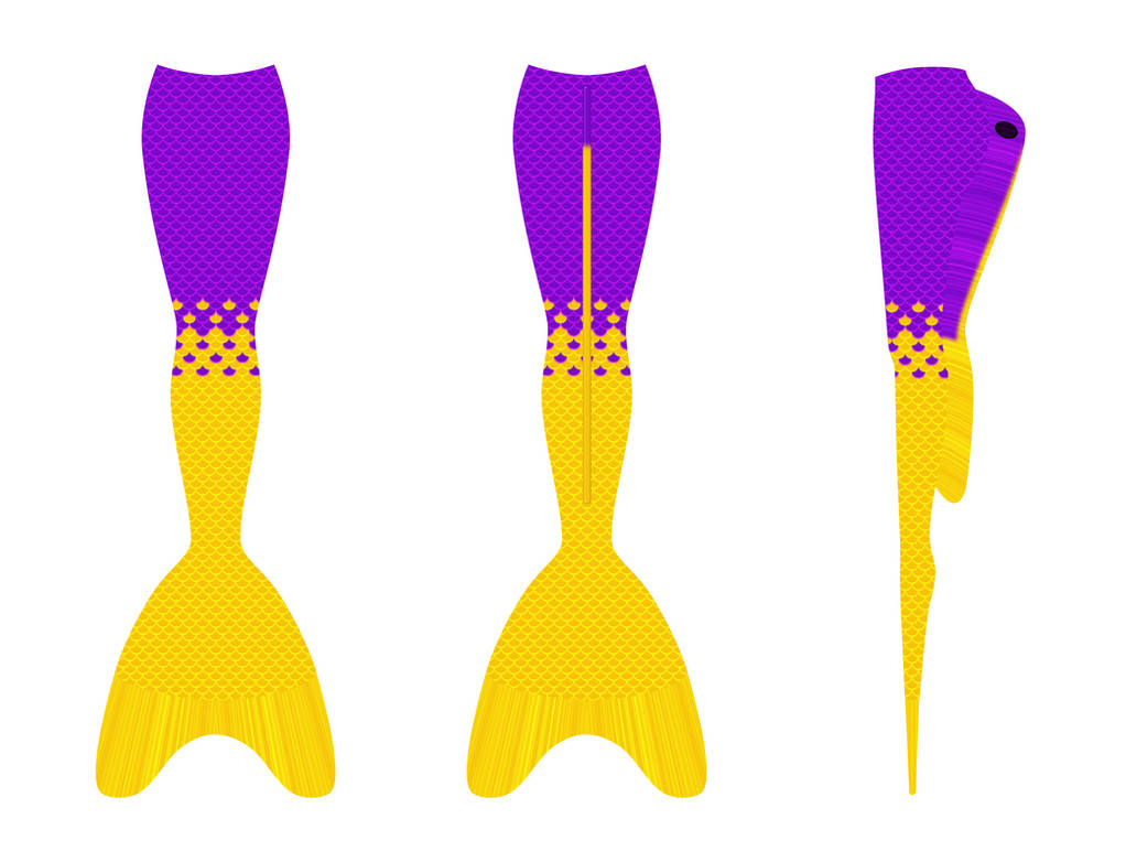 Mermaid Tail Design 3 Royal Gramma By Hydra1337 On Deviantart