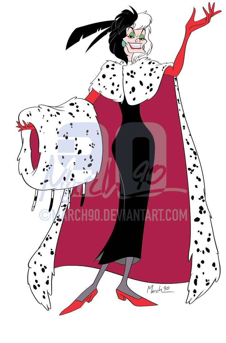 Cruella De Vil By March90 On Deviantart