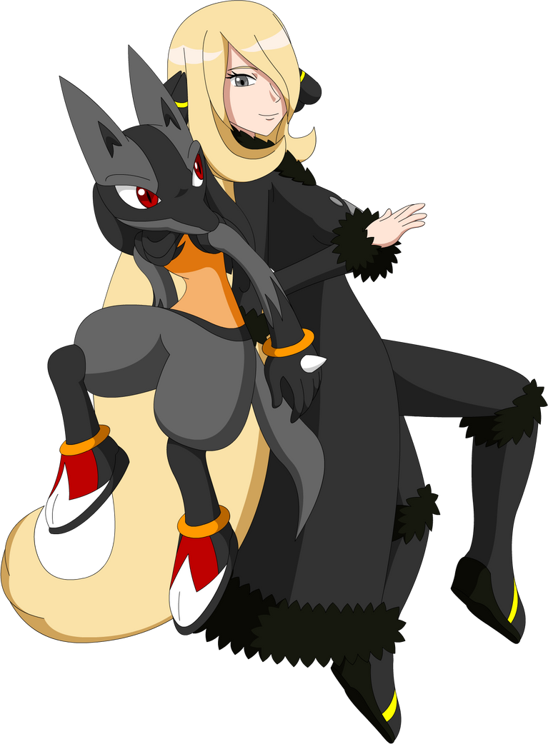 Cynthia And Hypon 2017 By Lucarioshirona On Deviantart