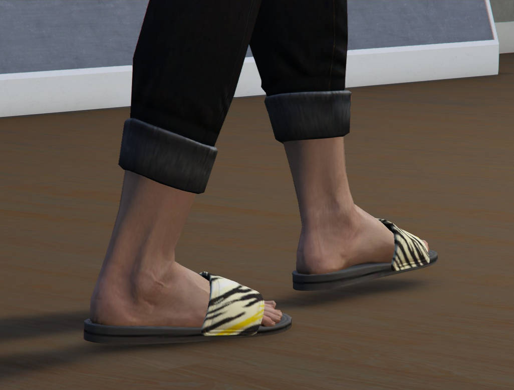 Gta Online Sabina Feet On Fire Pt524 By Hakai1997 On Deviantart