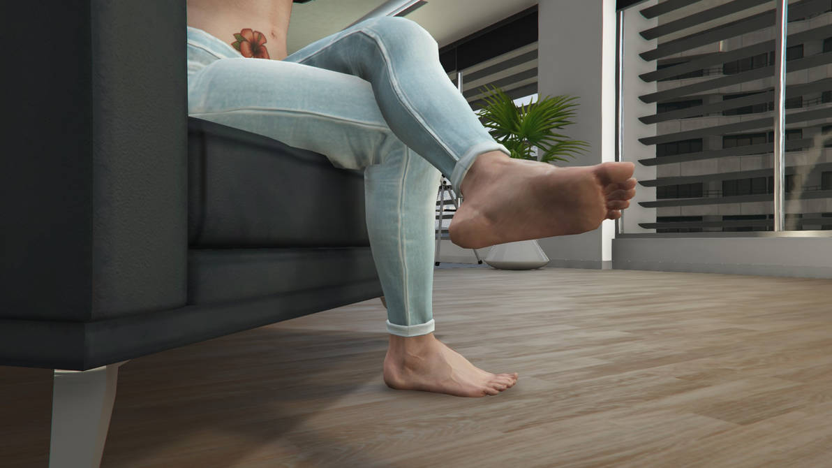 Gta Online Sabina Feet On Fire Pt1288 By Hakai1997 On Deviantart