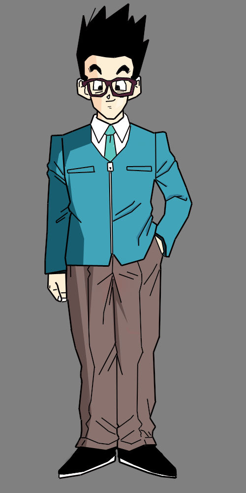 Line Art Gohan GT by thewarita on DeviantArt