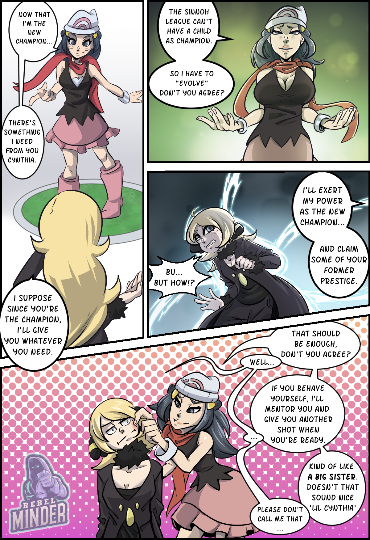 Dawn And Cynthia By Rebelminder On Deviantart