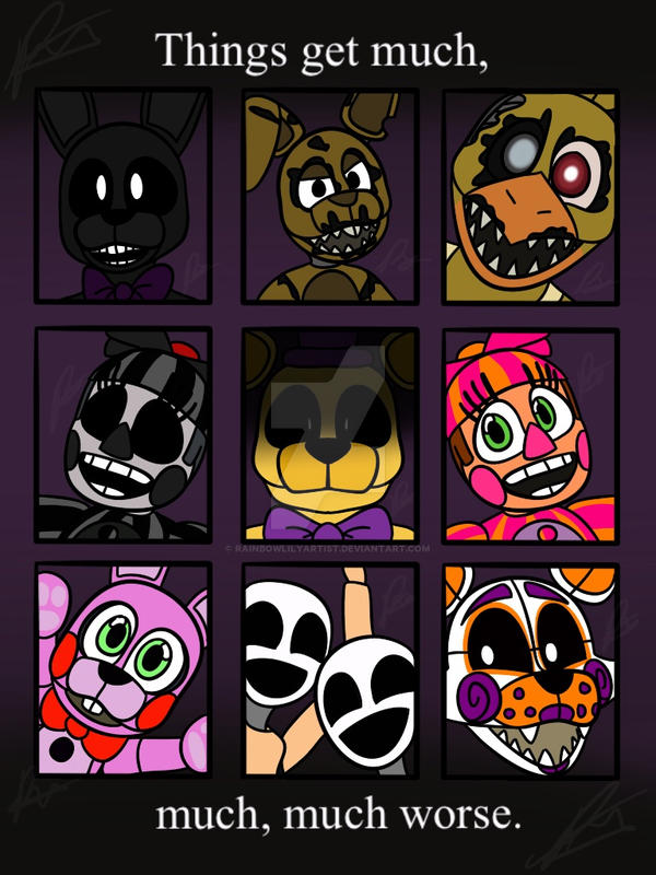 Ucn Hidden Characters By Rainbowlilyartist On Deviantart