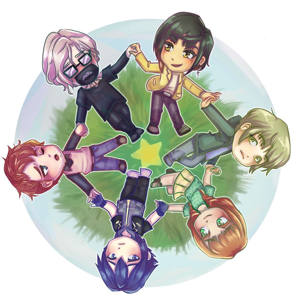 Team Sex C Holding Hands By Astra Cat On Deviantart