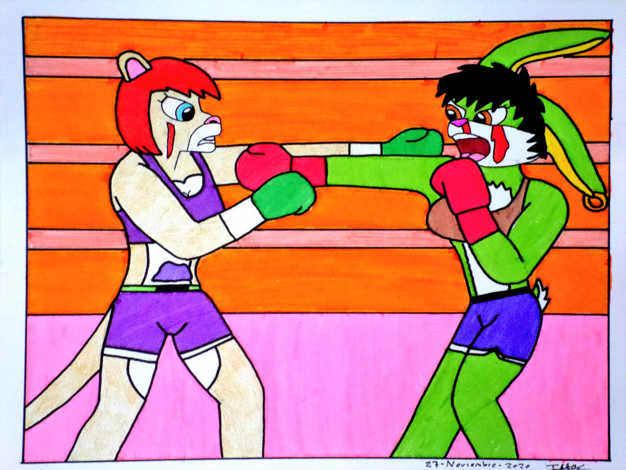 Zuly Vs Meria By Dark Seid On Deviantart