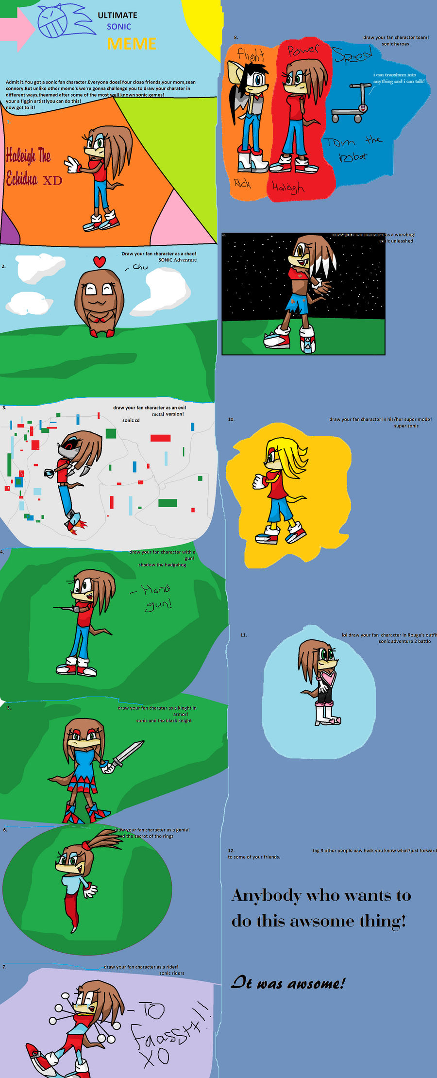 Sonic Meme By Sonicfan295 On Deviantart