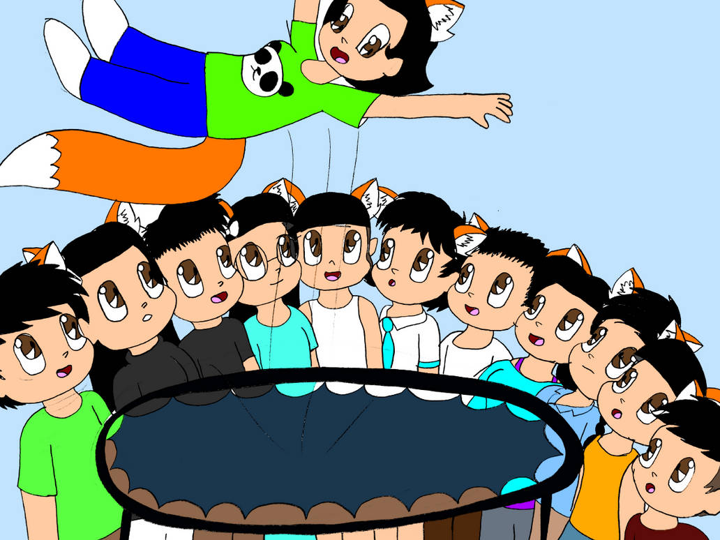 Trampoline Challenge By Andyfoxmario On Deviantart
