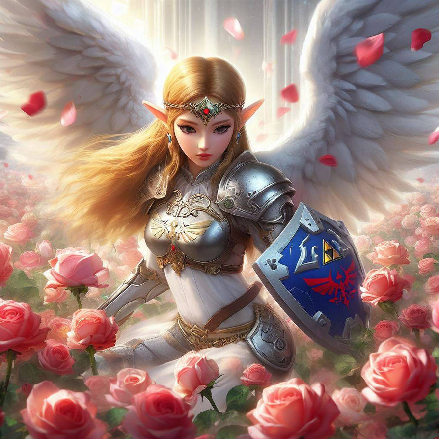 Princess Zelda Angel By Betoz666 On Deviantart