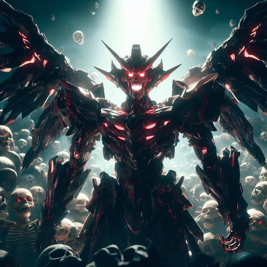 Gundam Demon By Betoz666 On Deviantart