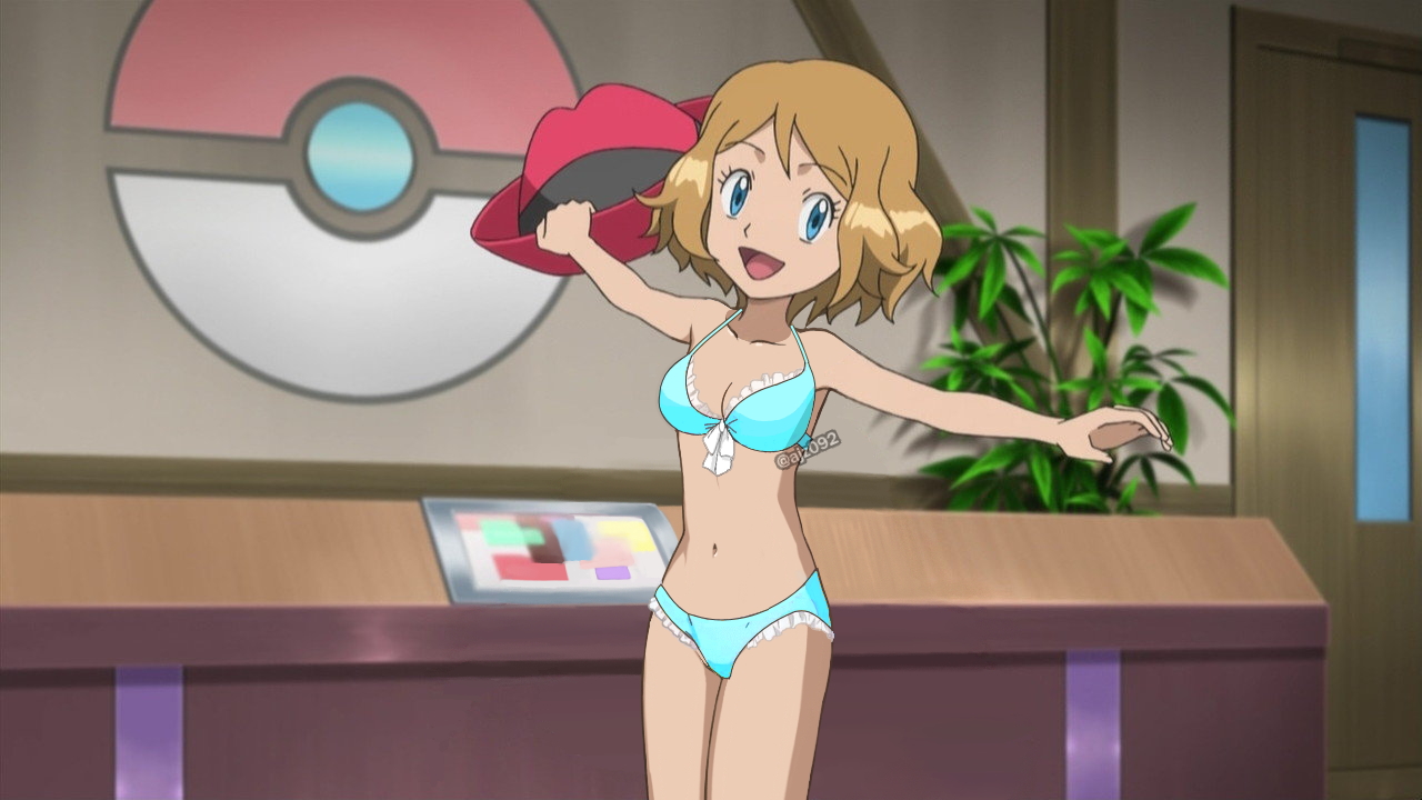 Yogurt Overall Snatch Serena Pokemon Bikini Cover Culture Concept