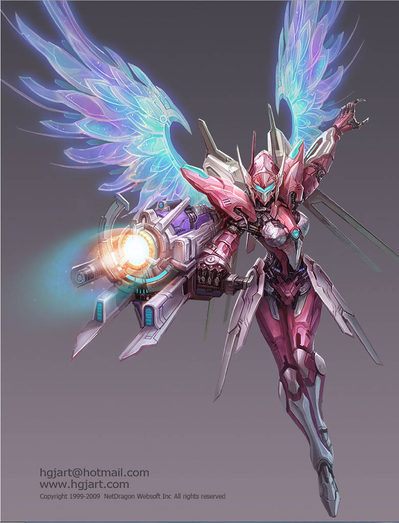 Female Mech Mecha Girl Arcee Transformers Angel Wi By Abalim11 On Deviantart