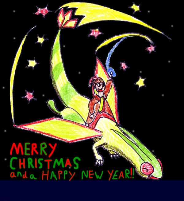 Christmas Flygon by WorldSerpent on DeviantArt