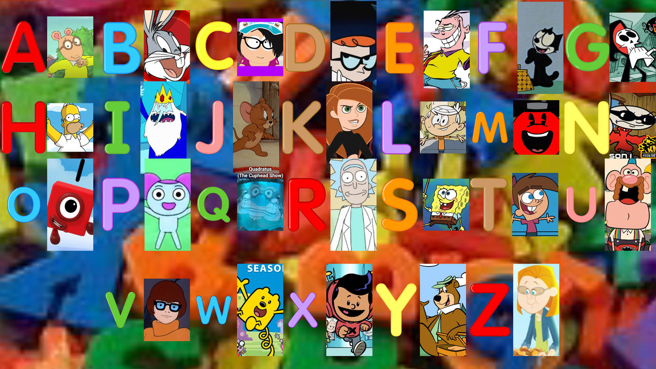 Every Cartoon Character That Starts With Letters By MichaelFan2013 On every-cartoon-character-that-starts-with-letters-by-michaelfan2013-on