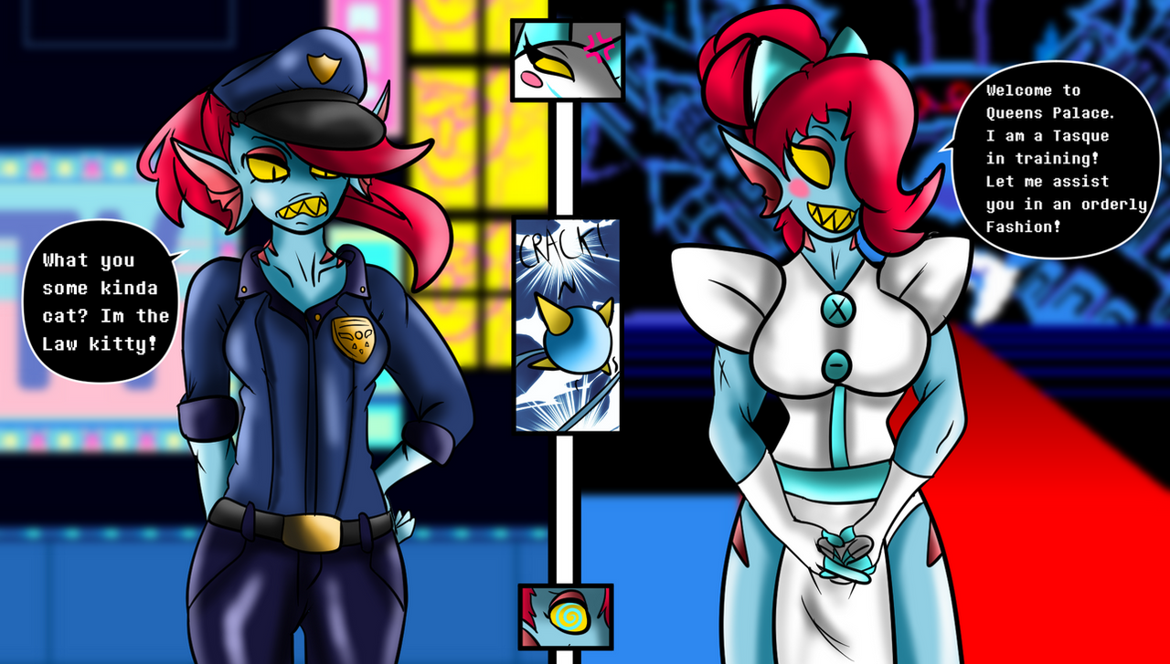Undyne The Tasque Manager TF Sequence by Gaminglover on DeviantArt Undyne The Tasque Manager TF Sequence by Gaminglover on DeviantArt