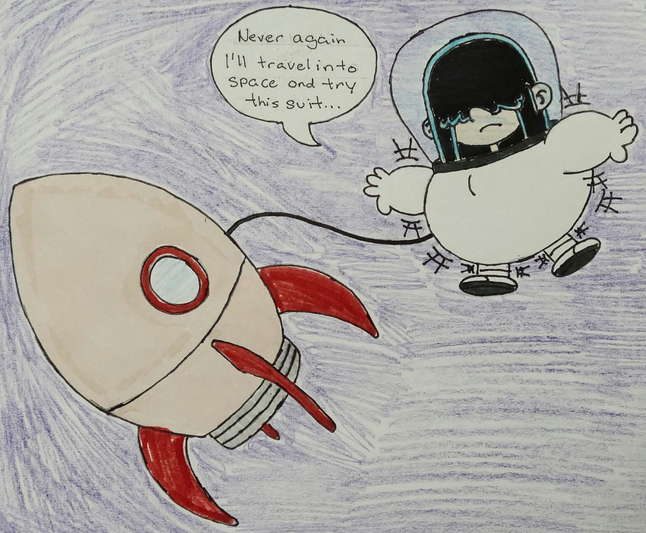 Lucys Space Travel By Angel1985 On Deviantart