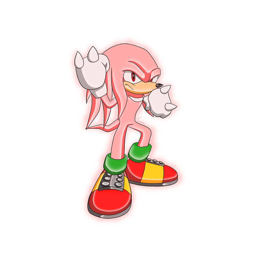 Hyper Knuckles By 0trinima0 On Deviantart