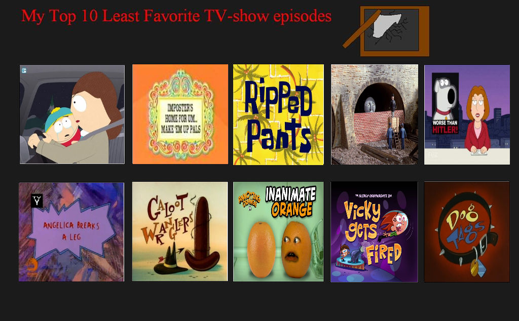 Top 10 Worst Tv Show Episodes Part 3 By Lewdchucke On Deviantart