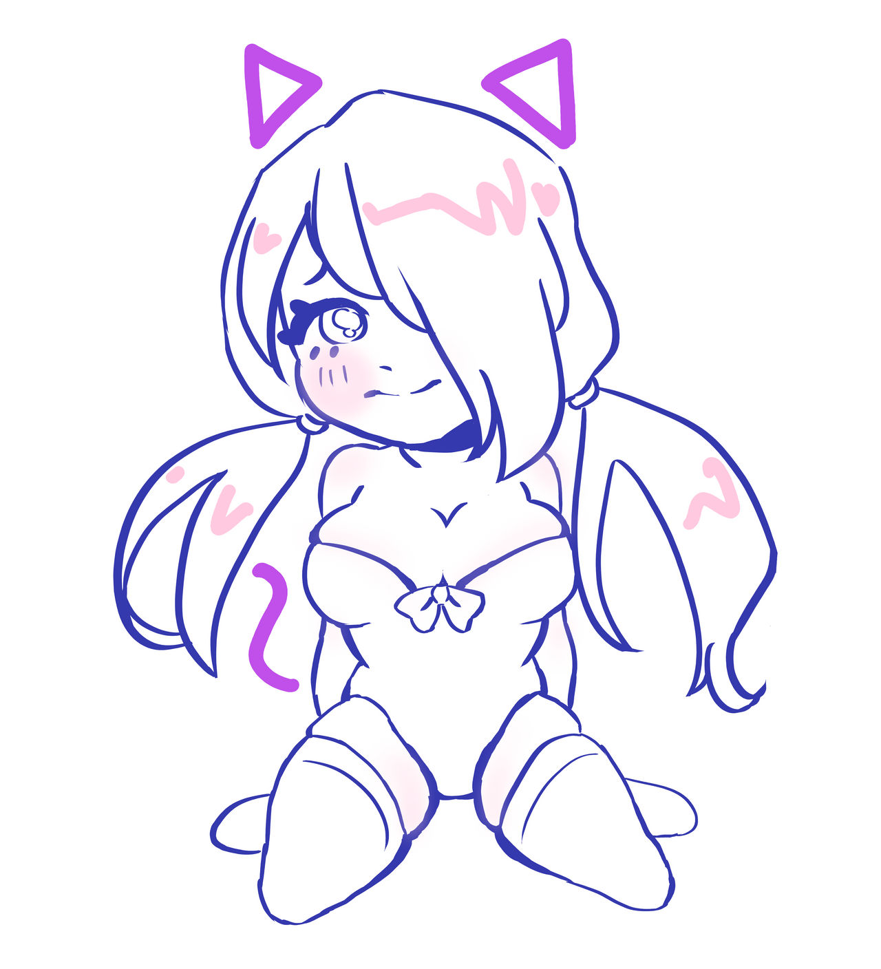 Shy Cat By LilQu33nBee On DeviantArt shy-cat-by-lilqu33nbee-on-deviantart