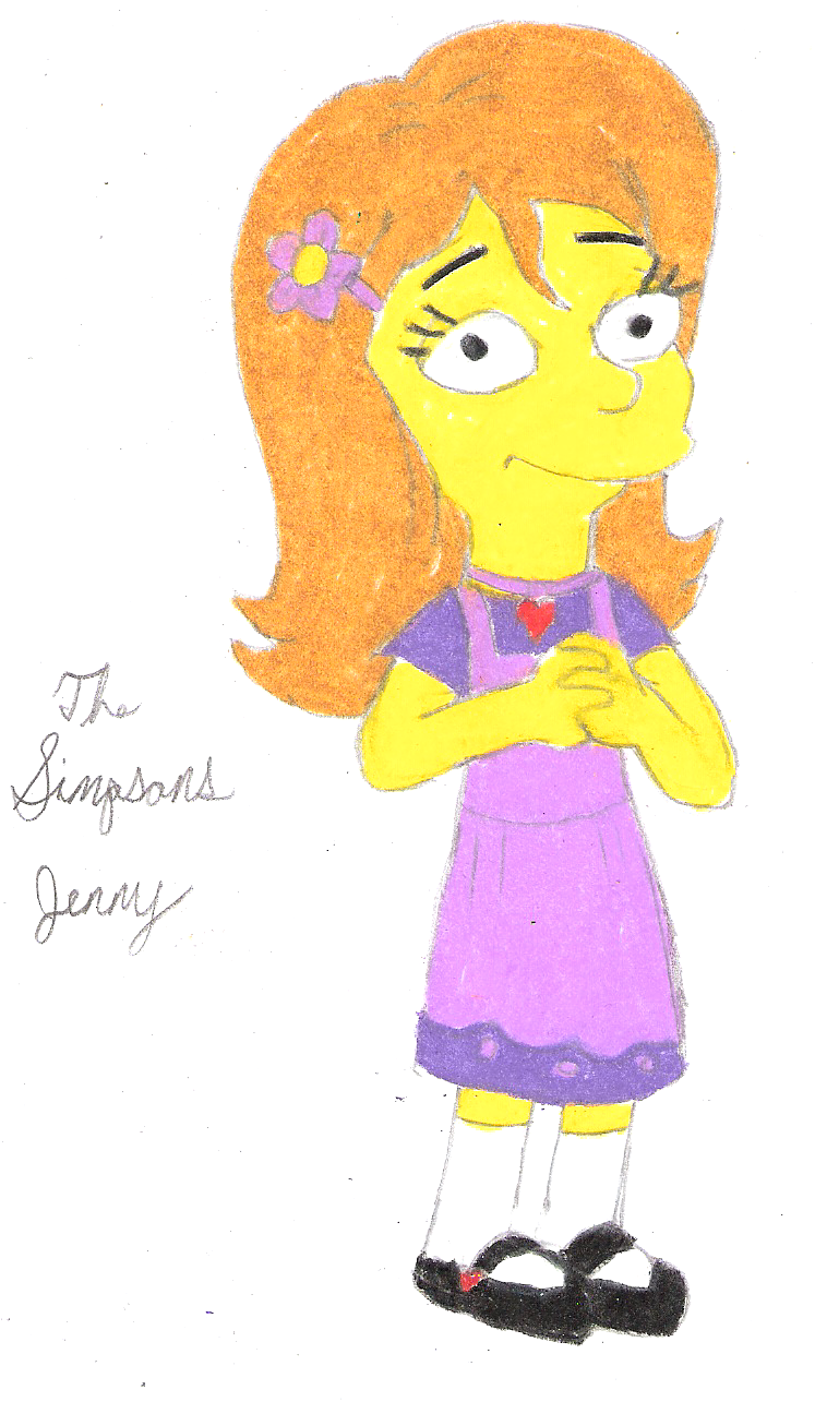 The Simpsons Jenny By Ultrasponge On Deviantart