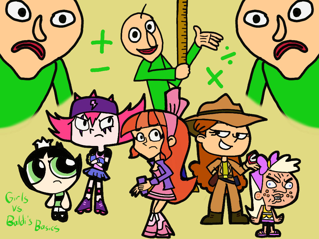 PPG 2016 - Girls versus Basics of Baldi by Ultrasponge on DeviantArt PPG 2016 - Girls versus Basics of Baldi by Ultrasponge on DeviantArt