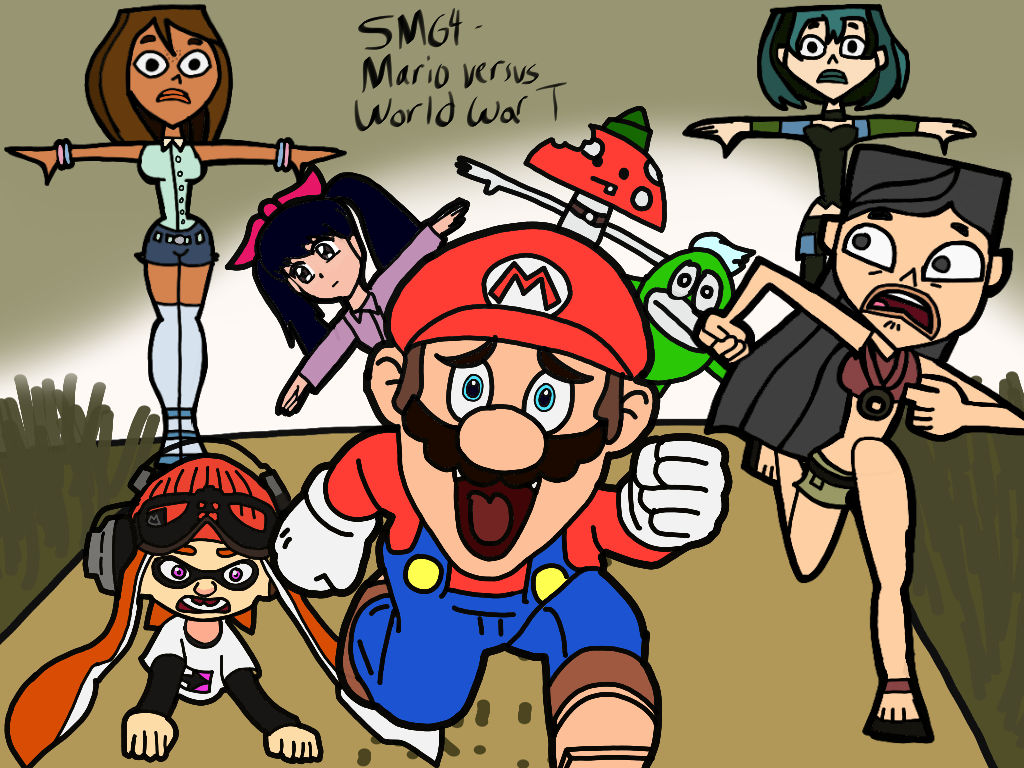 SMG4 - Mario versus World War T by Ultrasponge on DeviantArt SMG4 - Mario versus World War T by Ultrasponge on DeviantArt