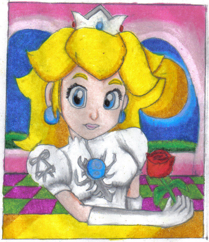 Princess Peach -white- by Ultrasponge on DeviantArt