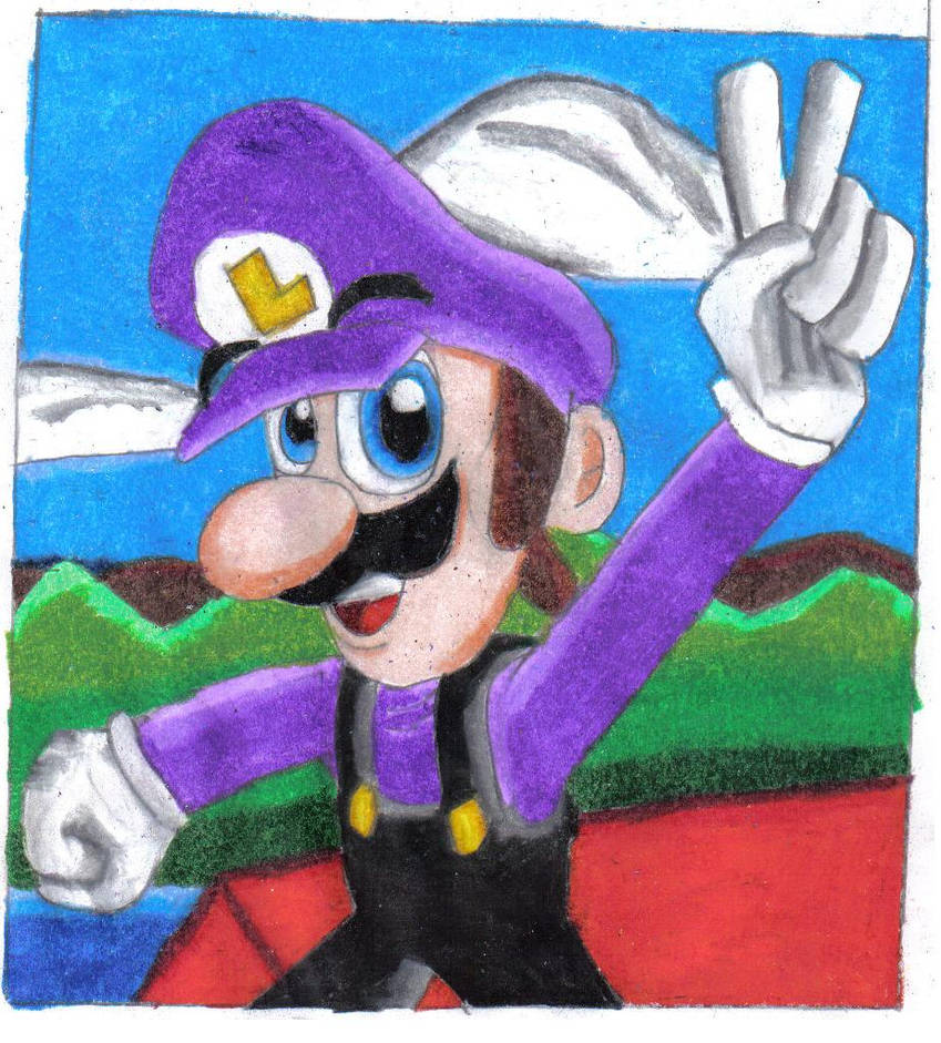 Luigi -Waluigi Colored- by Ultrasponge on DeviantArt