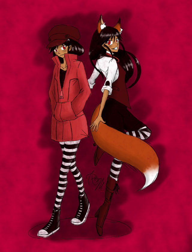 Lydia Fox And Lilith By Alice With A Bowtie On Deviantart