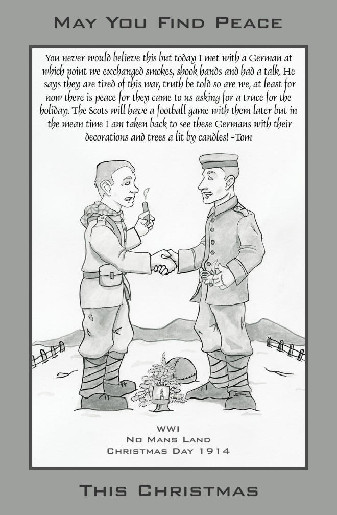 Christmas Truce Card by saepenon on DeviantArt