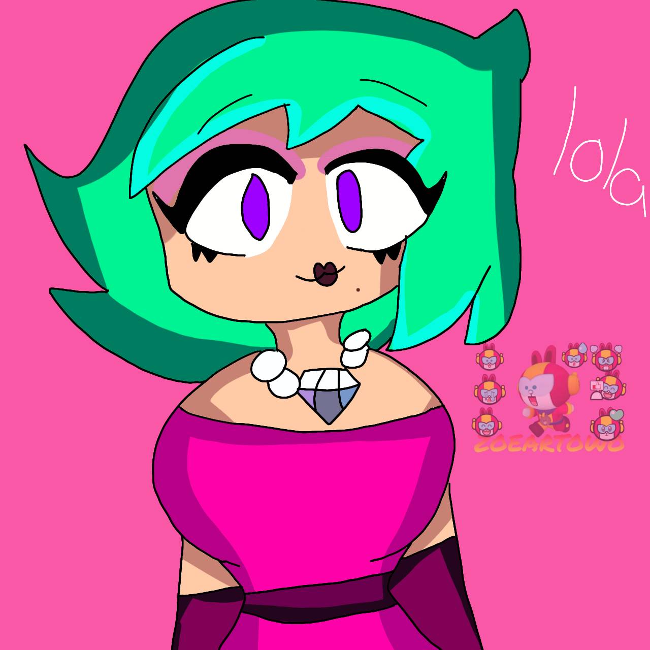 Lola Brawl Stars By Zoeartowo On Deviantart