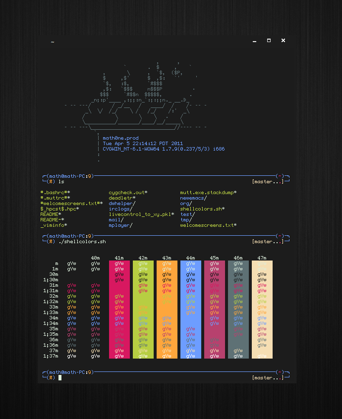 Cygwin Terminal By Math0ne On Deviantart