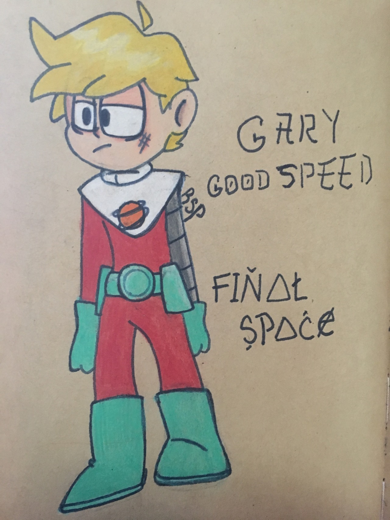 Gary Goodspeed By Theglitchedtabs On Deviantart