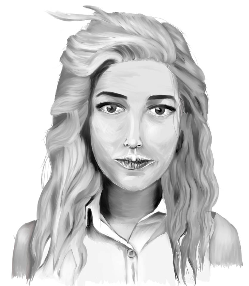 Girl Oil Paiting By Mxp Na On Deviantart