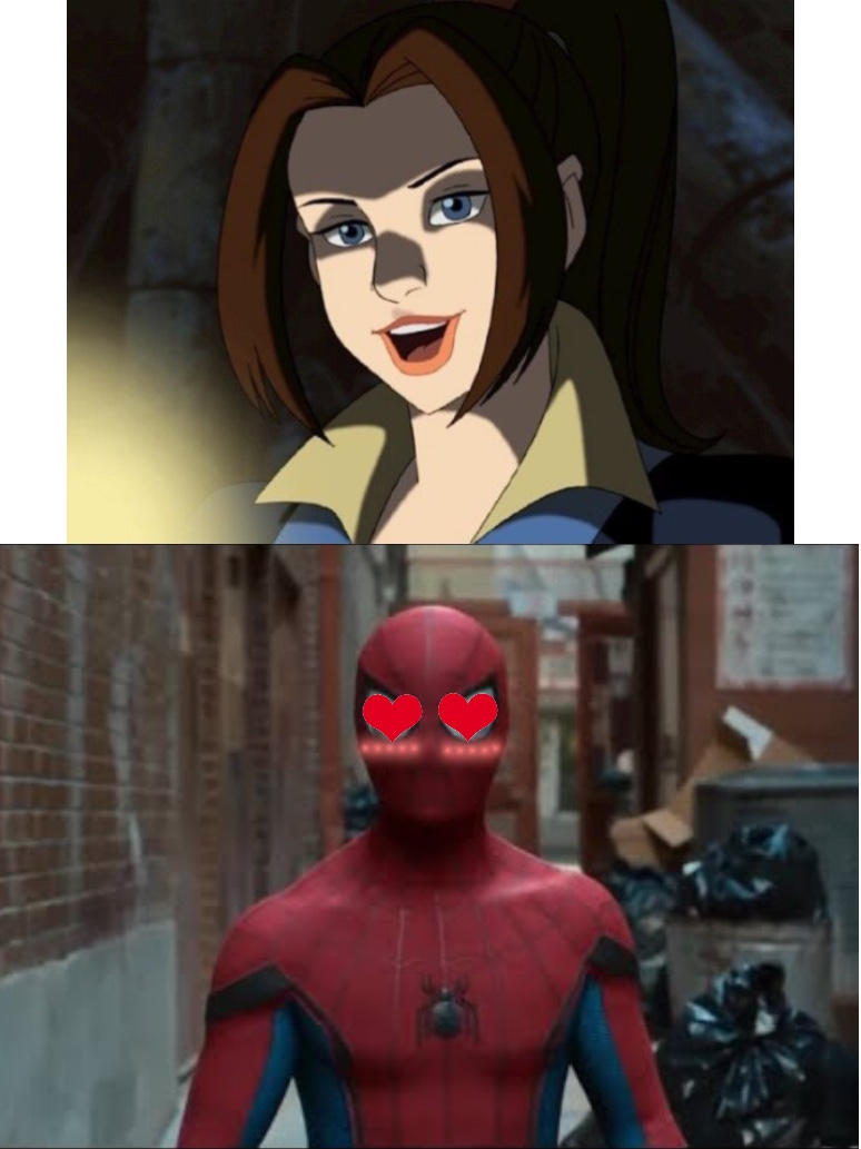 Spider Man X Kitty Pryde Love At First Sight By Ninjafan266 On Deviantart