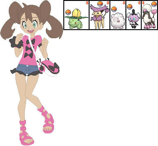 Shauna For Animedalek1s Pokemon Canon By Chipmunkraccoonoz On Deviantart