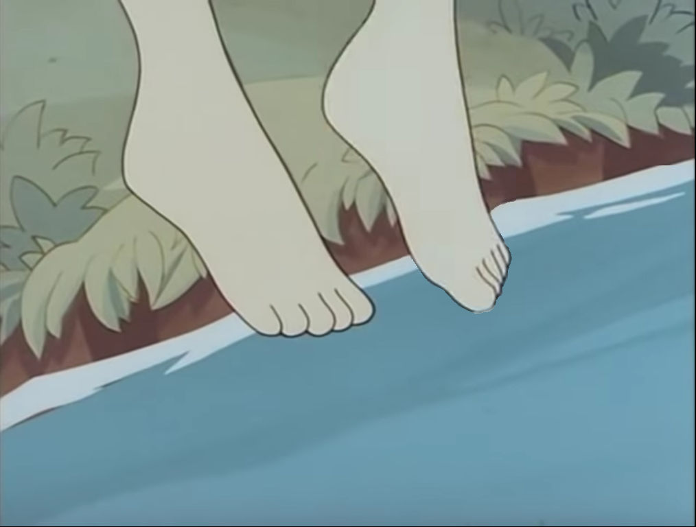 Little Mermaids Feet Near River By Chipmunkraccoonoz On Deviantart