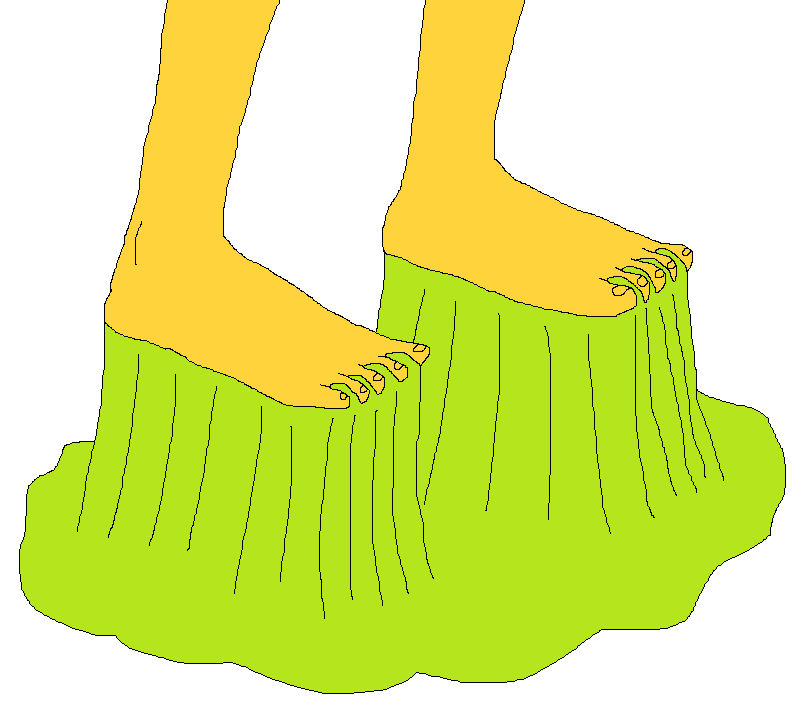 Starfires Feet Stuck In Slime By Chipmunkraccoonoz On Deviantart