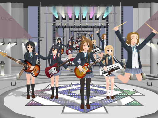 K On Mmd Models With Download Link By Takoyakistar On Deviantart