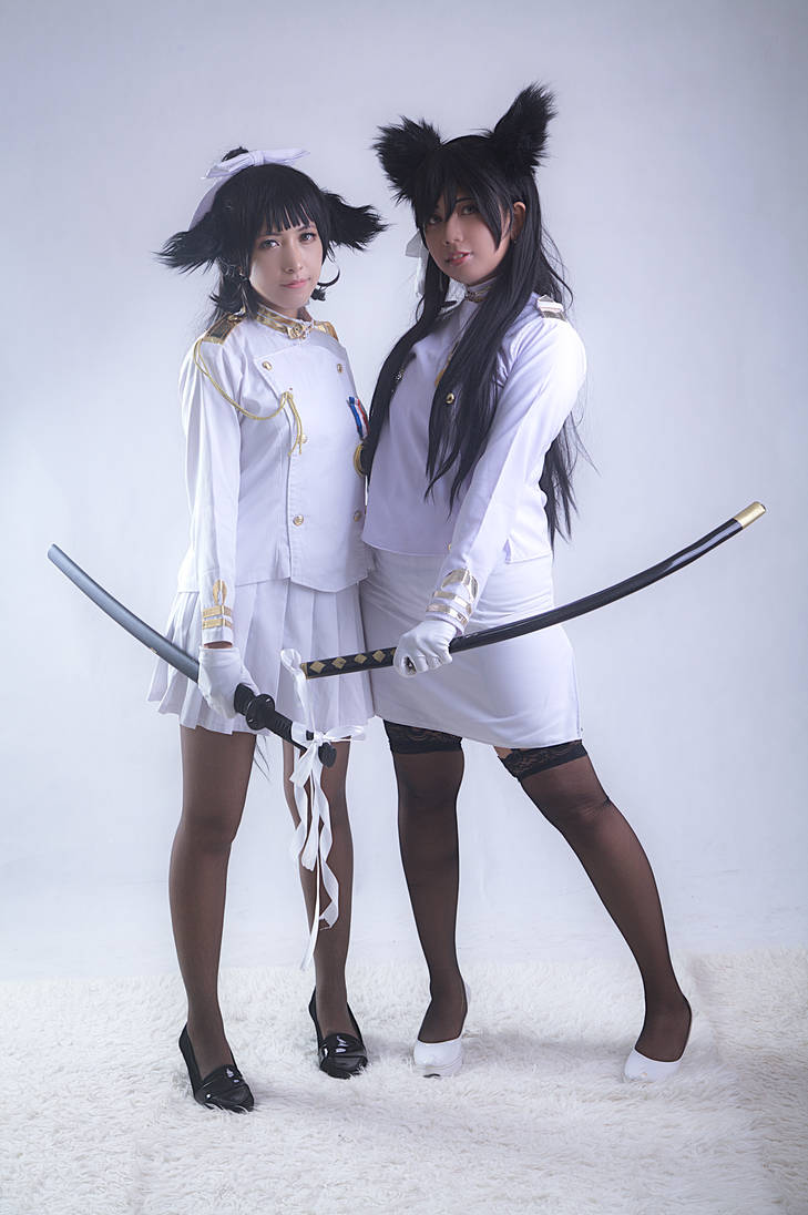 Azur Lane ~takao And Atago~ By Dejikodaioh On Deviantart