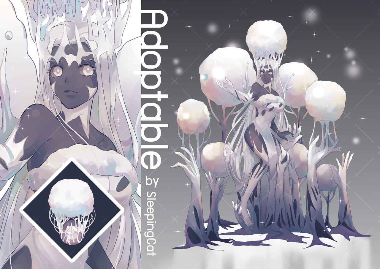 Closed Adoptable 23 Monster Girl Fungi By Devilrina888 On Deviantart