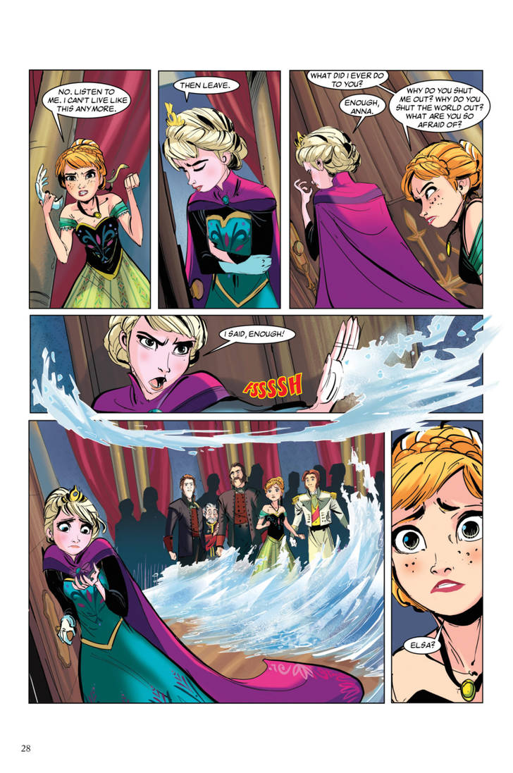 Frozen 1 And 2 Comics 24 By Sarahstory On Deviantart