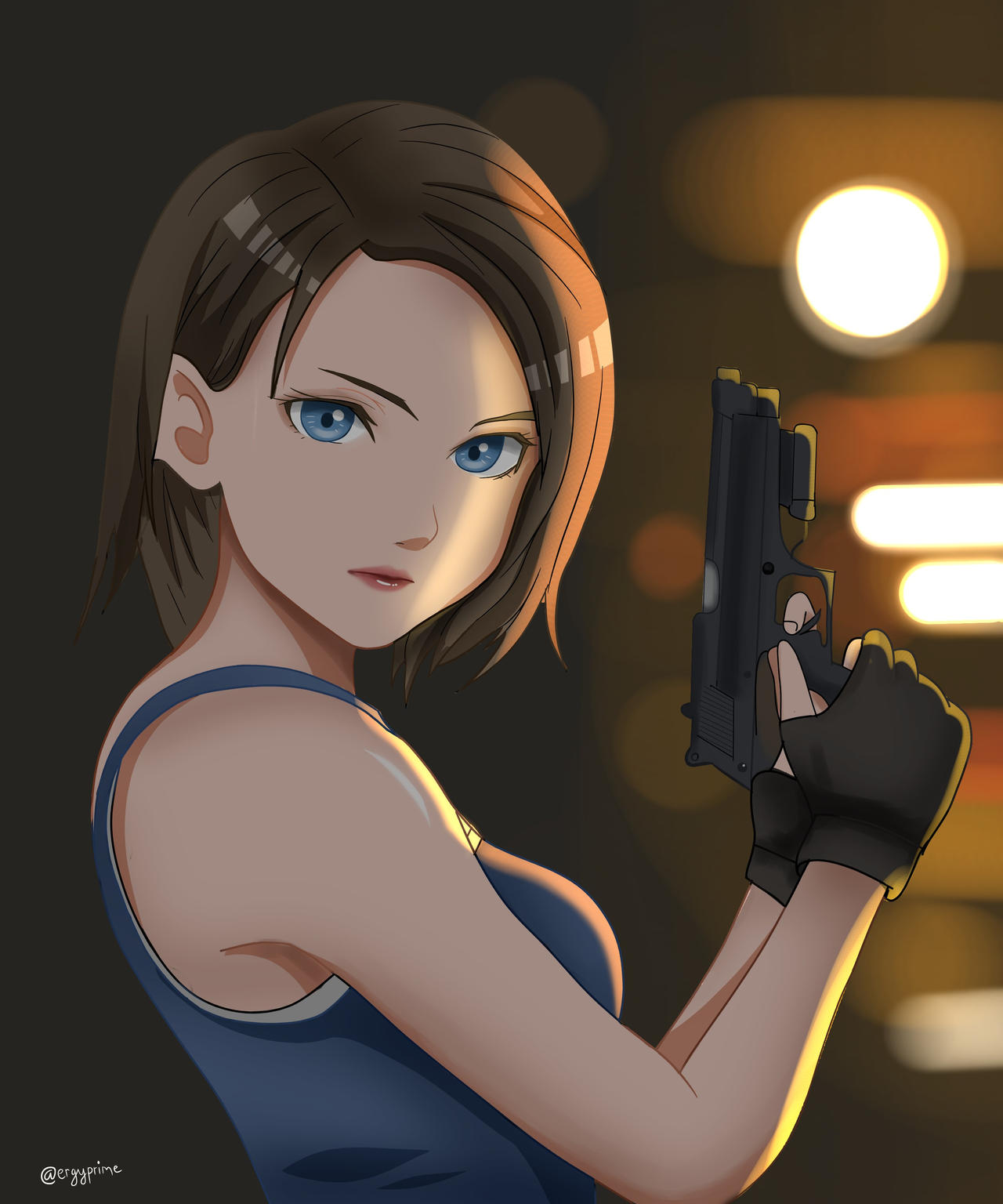 Jill Valentine Fanart By Ergyprime On Deviantart