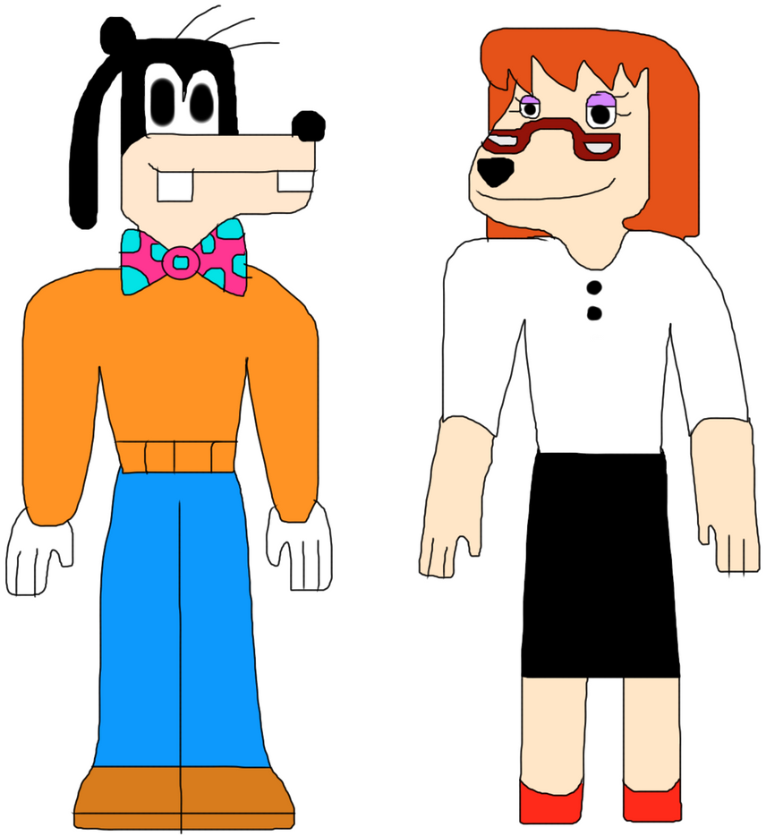 Disney Earth Goofy And Sylvia By Jacobyel On Deviantart