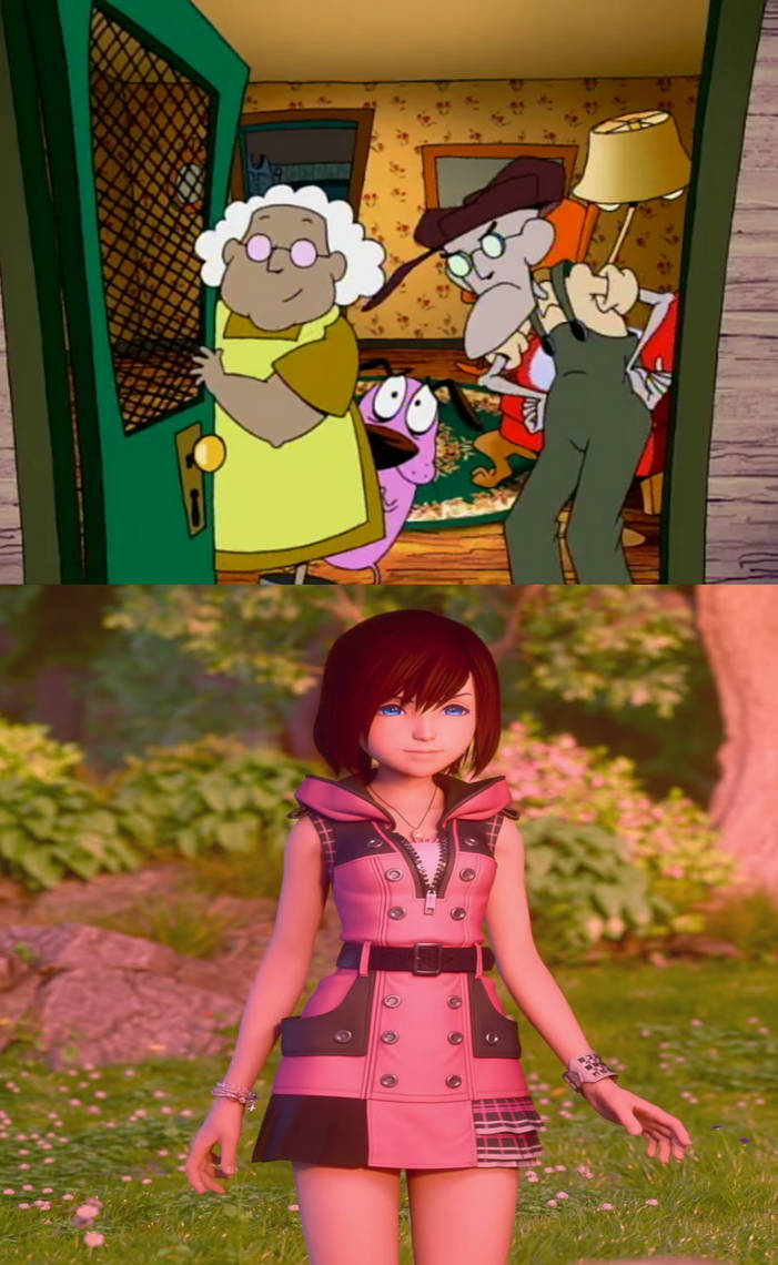 Ctcd Courage And The Bagges Meet Kairi By Jacobyel On Deviantart
