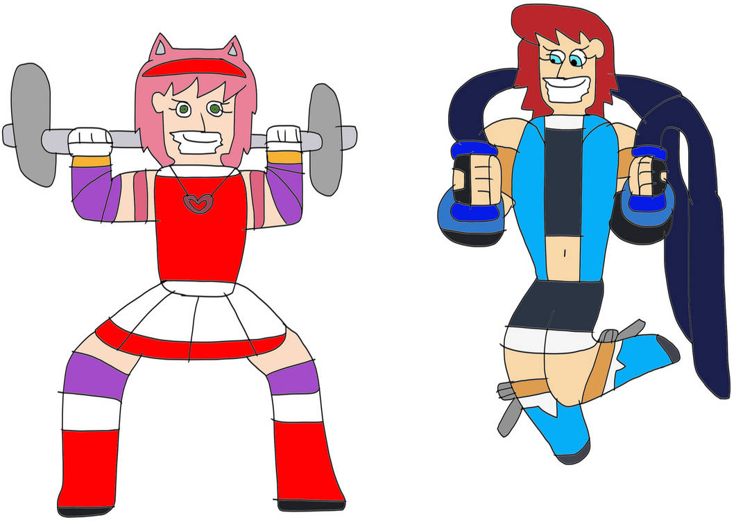 Super Sonic Squadron Doing A Workout By Jacobyel On Deviantart