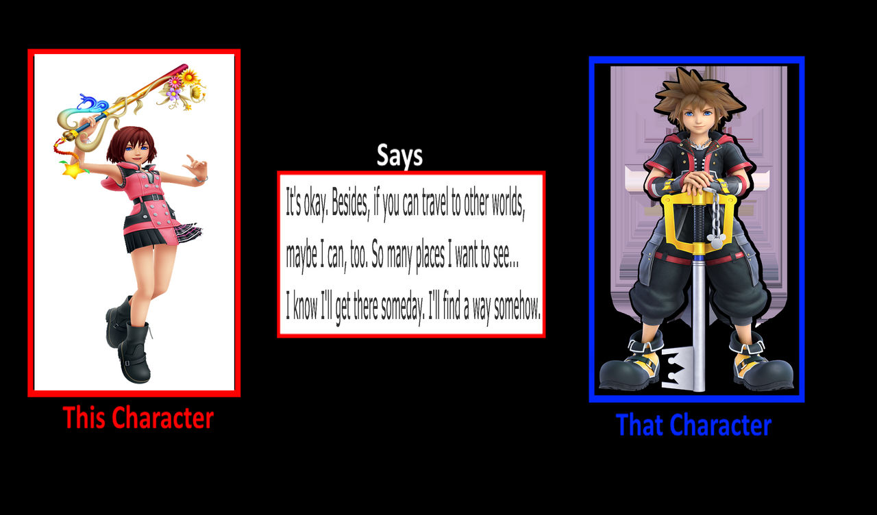 Kairi Says Ariels Quote To Sora By Jacobyel On Deviantart