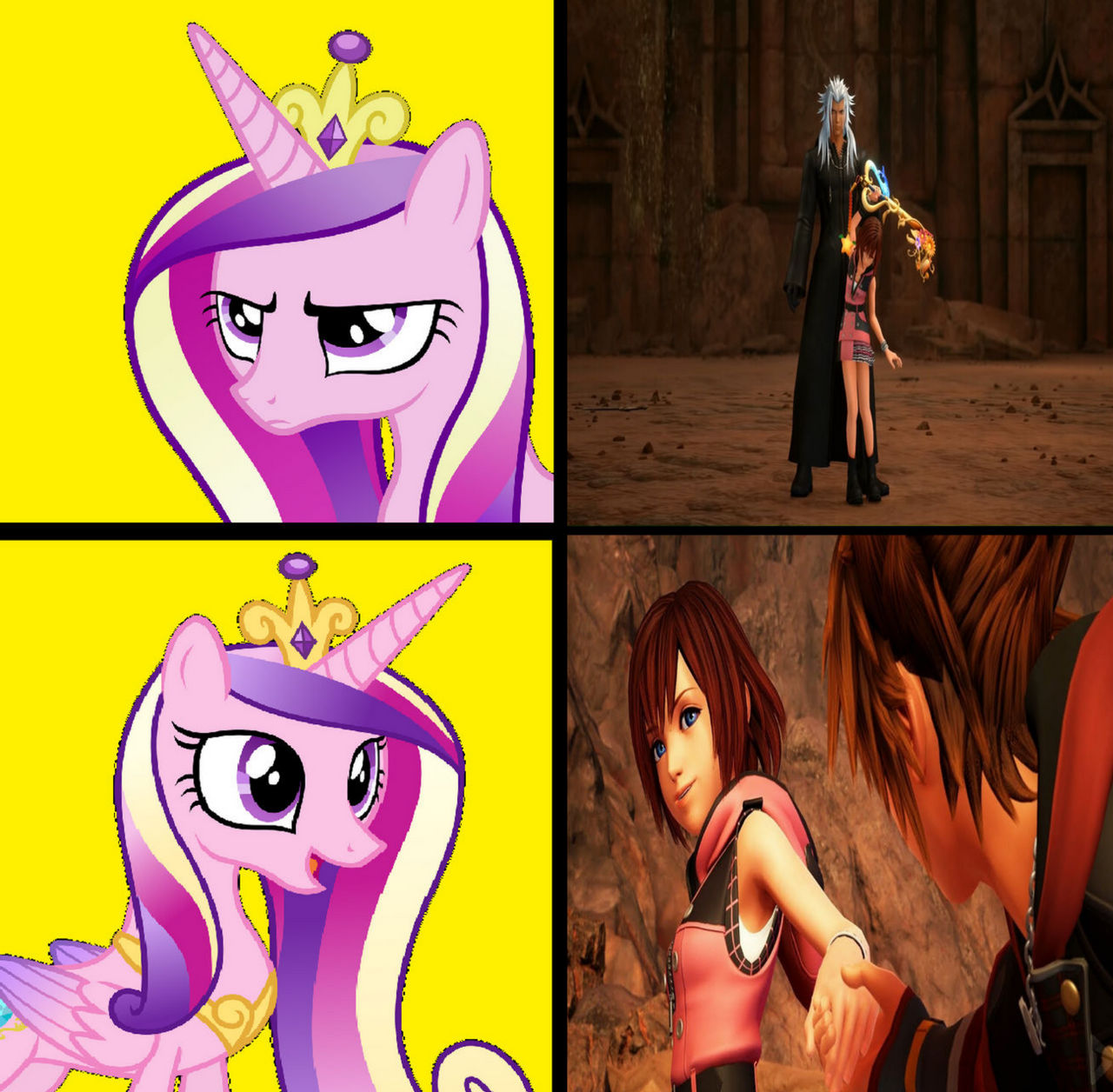 Princess Cadance Disapproves Approves Kairi By Jacobyel On Deviantart