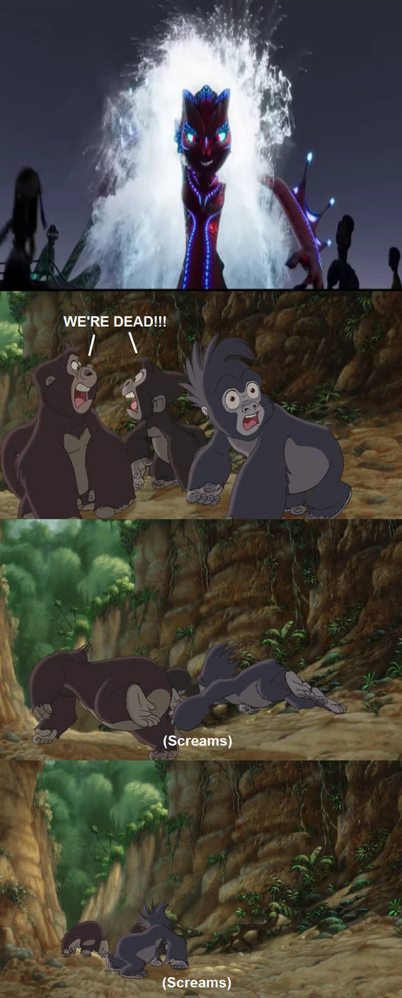 Terk, Flynt and Mungo escape from Nerissa by jacobyel on DeviantArt Terk, Flynt and Mungo escape from Nerissa by jacobyel on DeviantArt