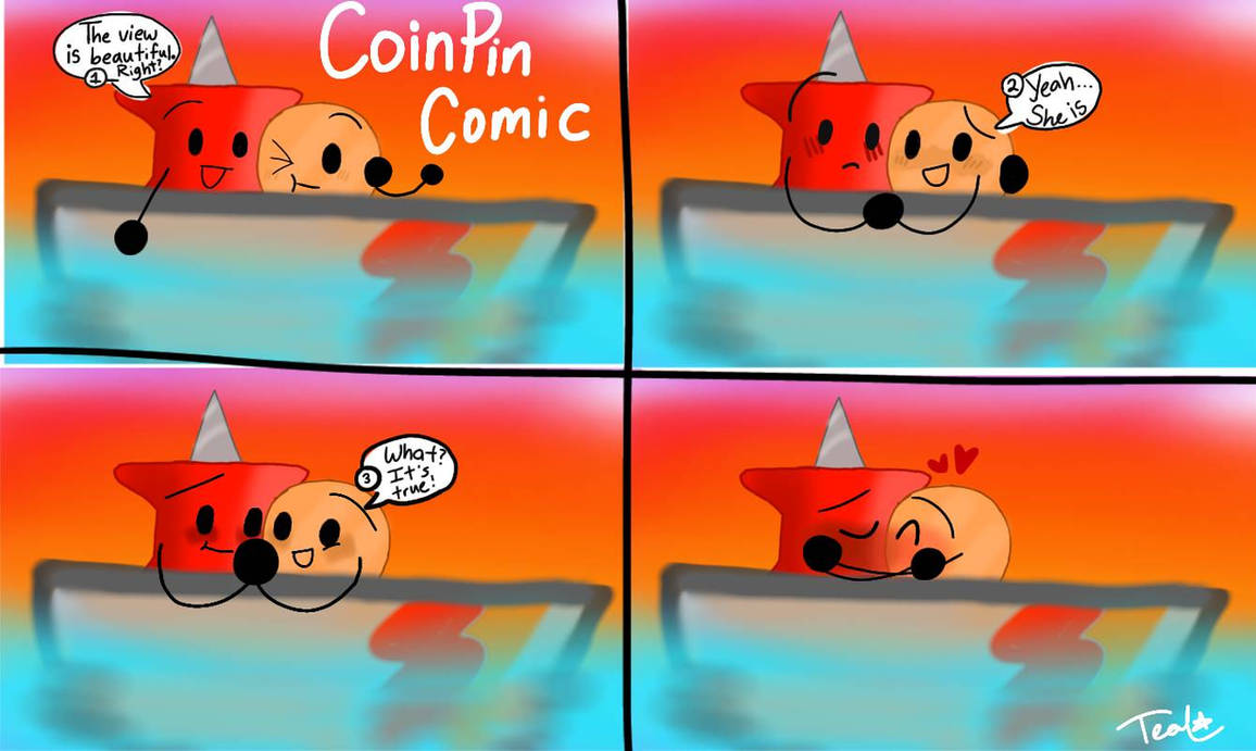Coinpin Comic By Tealeradrawsoffical On Deviantart